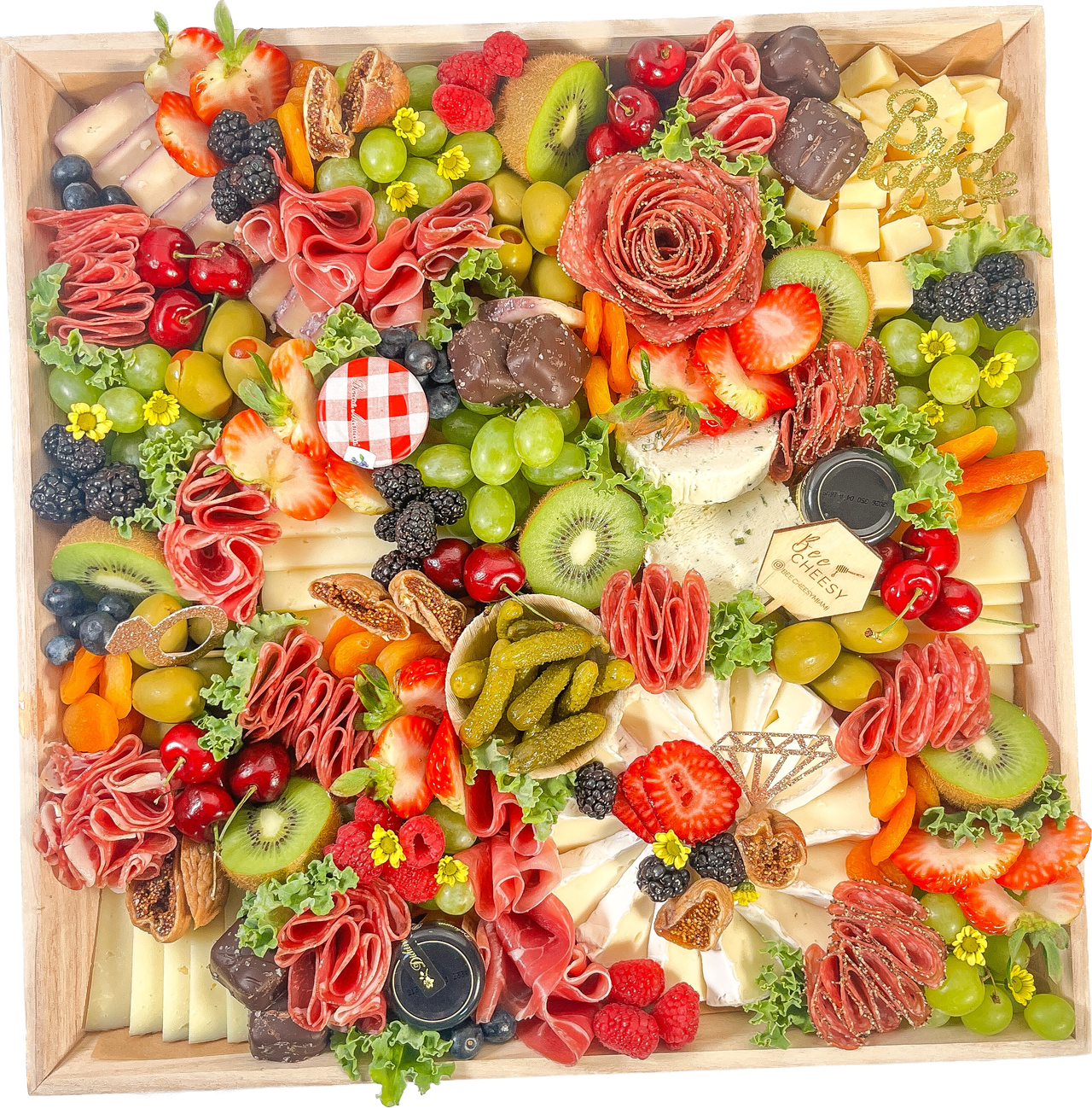 “It’s Cheesier Than You Think” – Large Grazing Platter | Bee Cheesy ...
